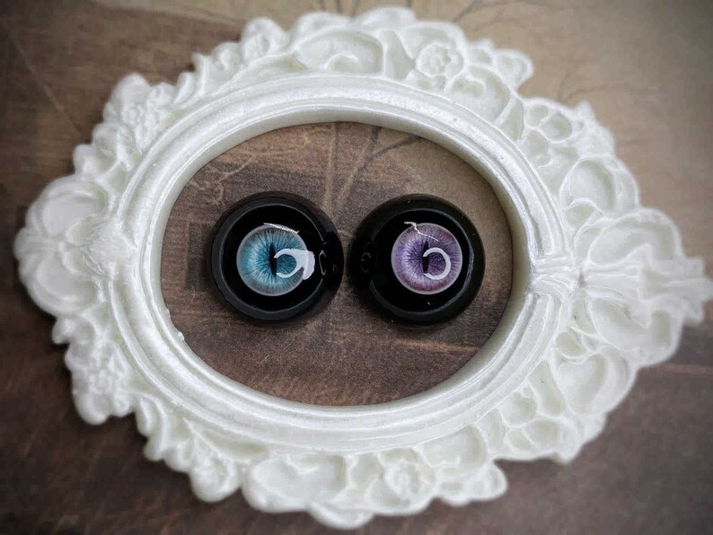 Handmade BJD Doll Eyes: Black Sclera Cat Pupil Horror Eyes - Etsy