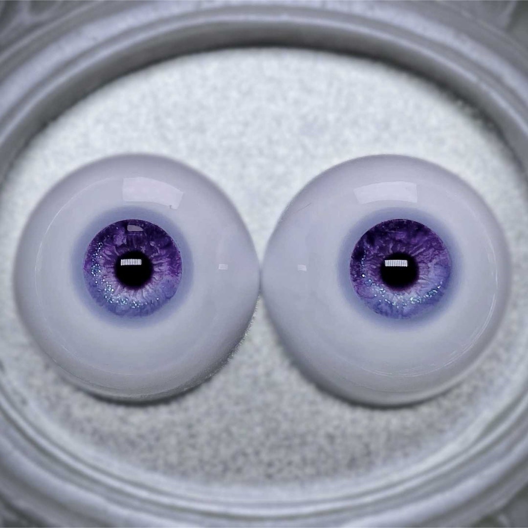 1/3 1/4 1/6 BJD Doll Eyes, Handmade BJD Eyes, Gradient Purple Eyes ...