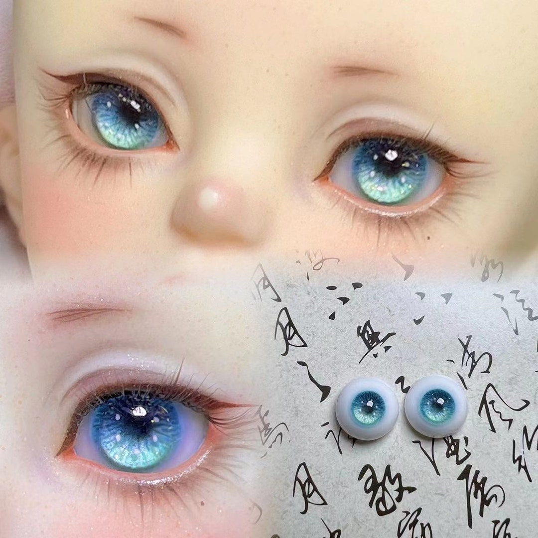 BJD Doll Eyes Doll Eyes Doll Pupils Custom Doll Eyes Toy Eyes Realistic ...