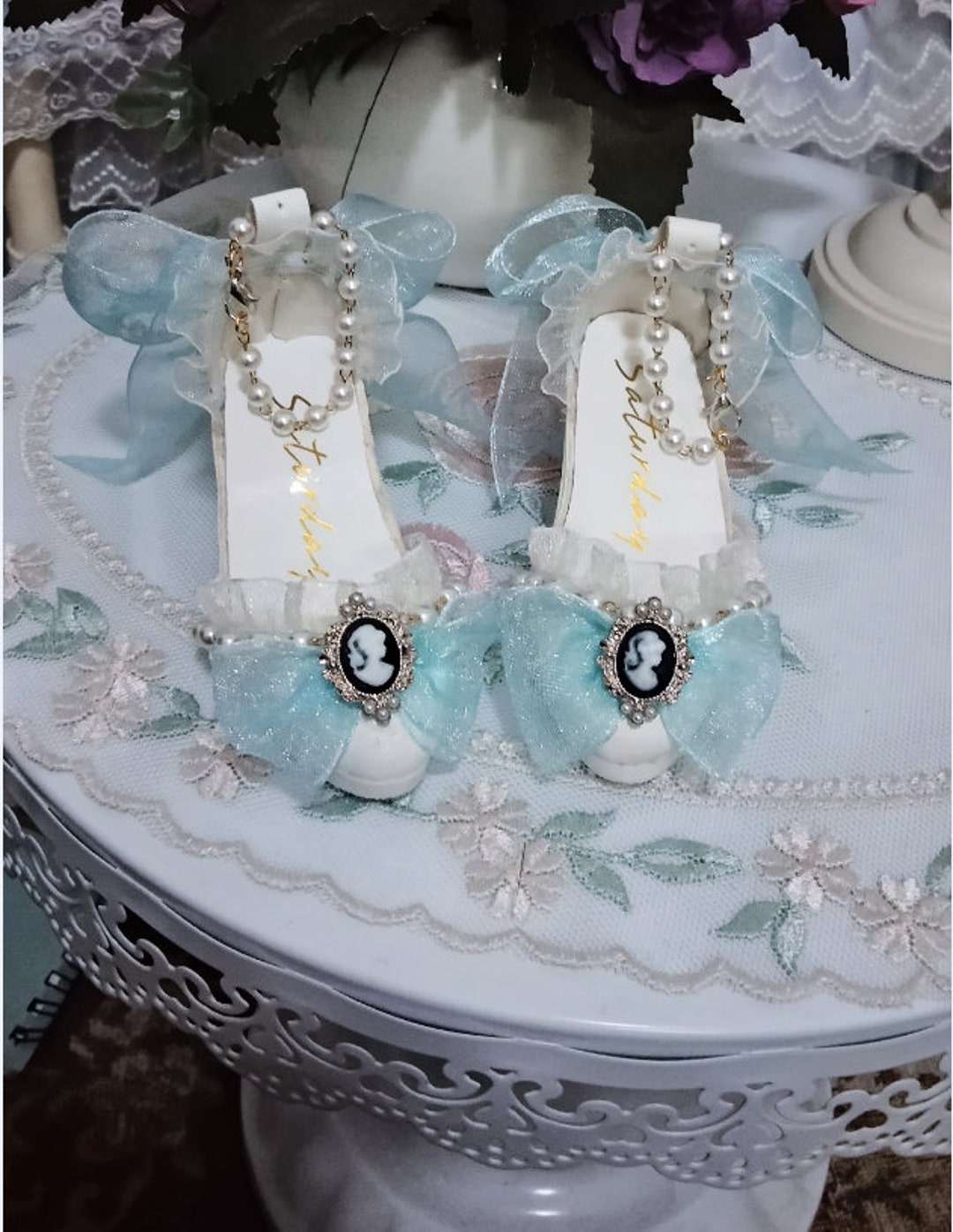 1/3 Cute BJD Doll Shoes SD DD Bjd High Heels Bjd Lolita Shoes for Dolls ...