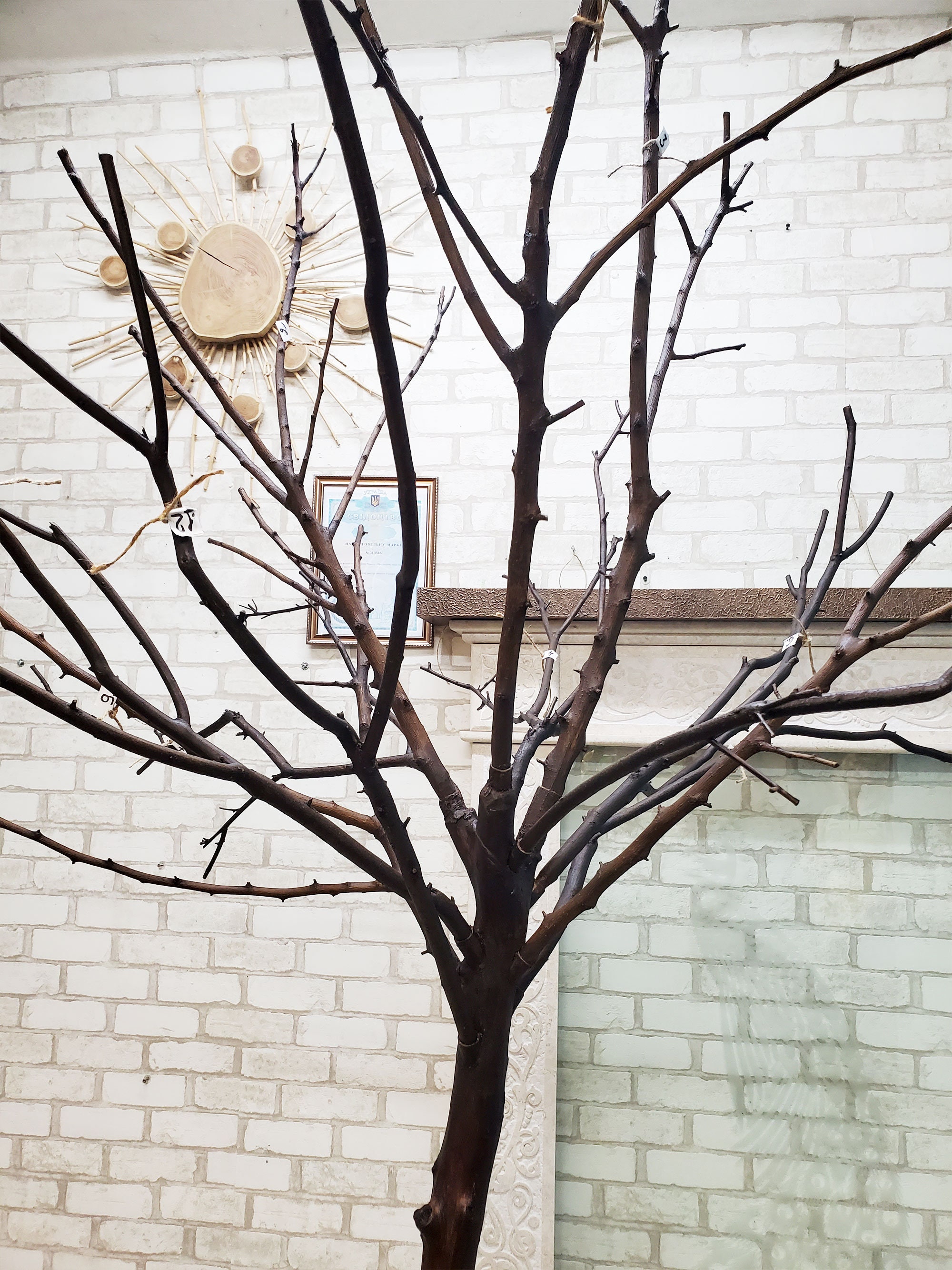 Decorative Tree Made From Natural Branches - Etsy