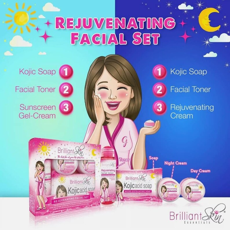 100 Original Rejuvenating Set By Brilliant Skin Essential Etsy