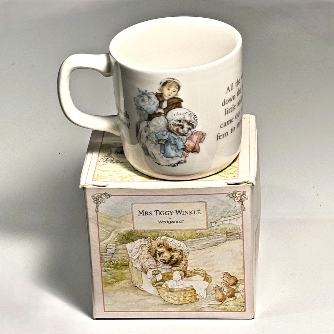 Beatrix Potter Mrs. Tiggy-winkle Cup Beatrix Potter Mug Wedgwood ...