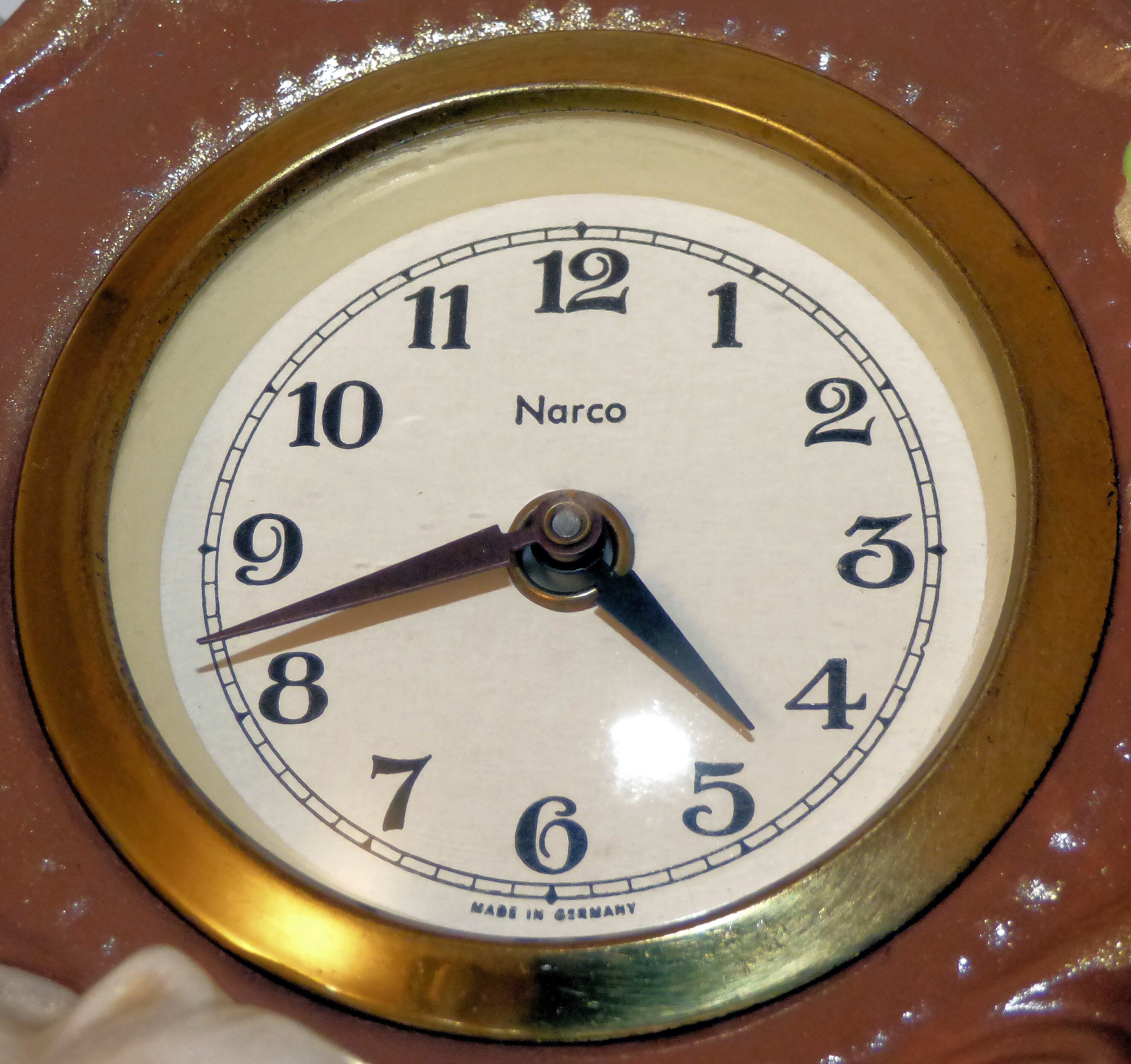 CUTE 1970s West Germany Narco Ceramic Mechanical Wind up Clock - Etsy ...