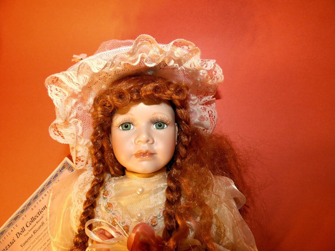 VANESSA by Vanessa Ricardi PORCELAIN DOLL 2002 Collection - Etsy