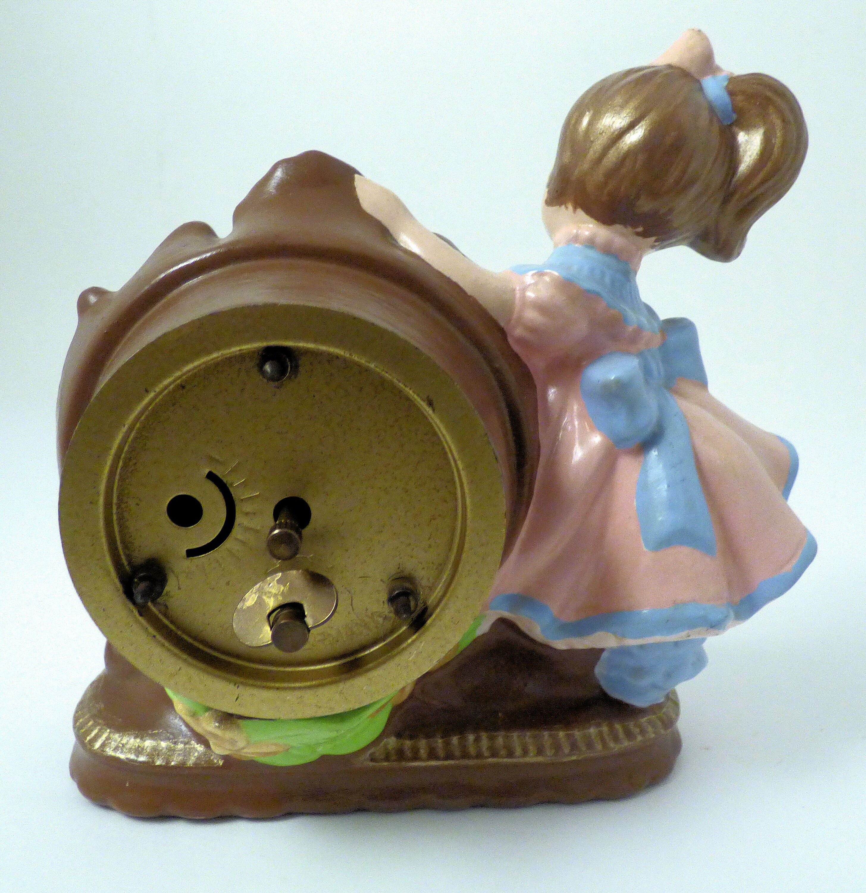 CUTE 1970s West Germany Narco Ceramic Mechanical Wind up Clock - Etsy ...