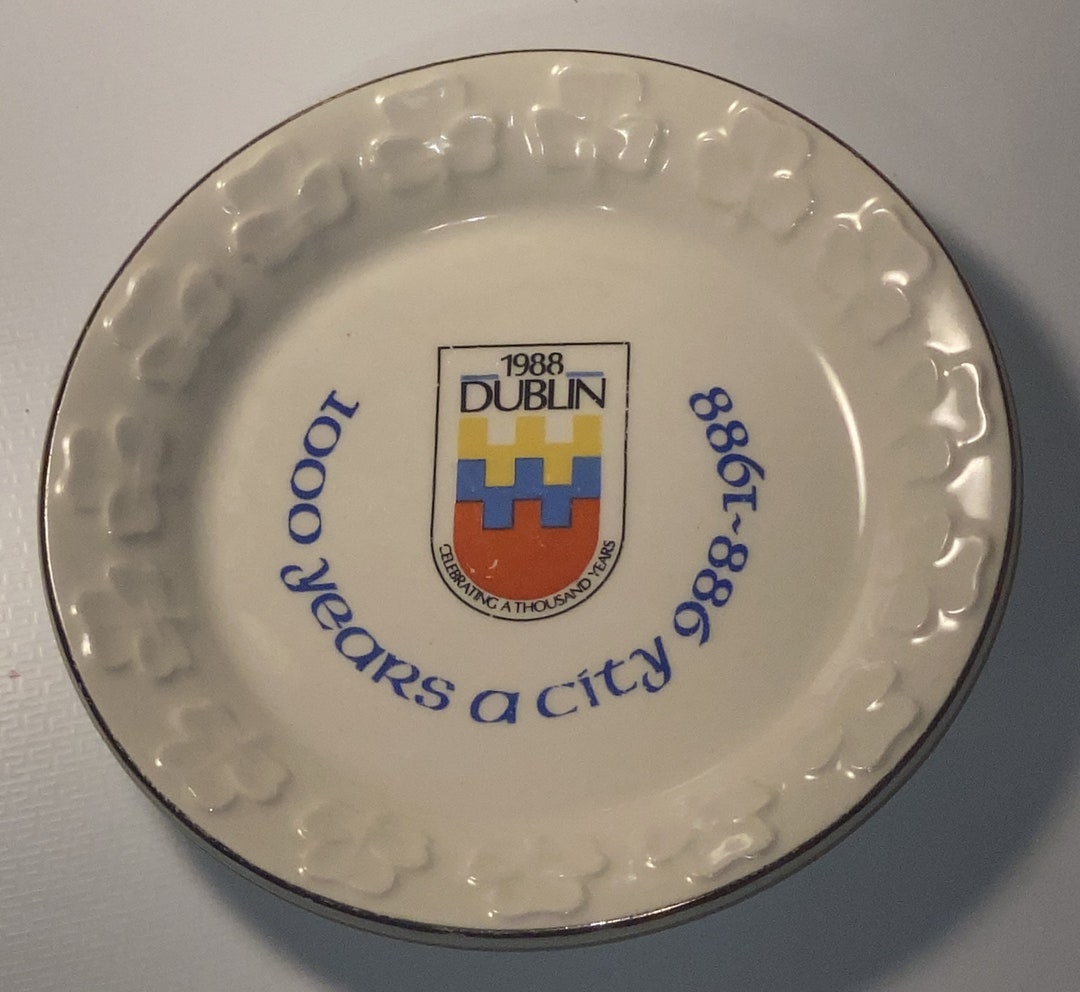 DUBLIN 1000 YEARS Millennial Commemorative, CARRIGDHOUN Pottery, Cork ...