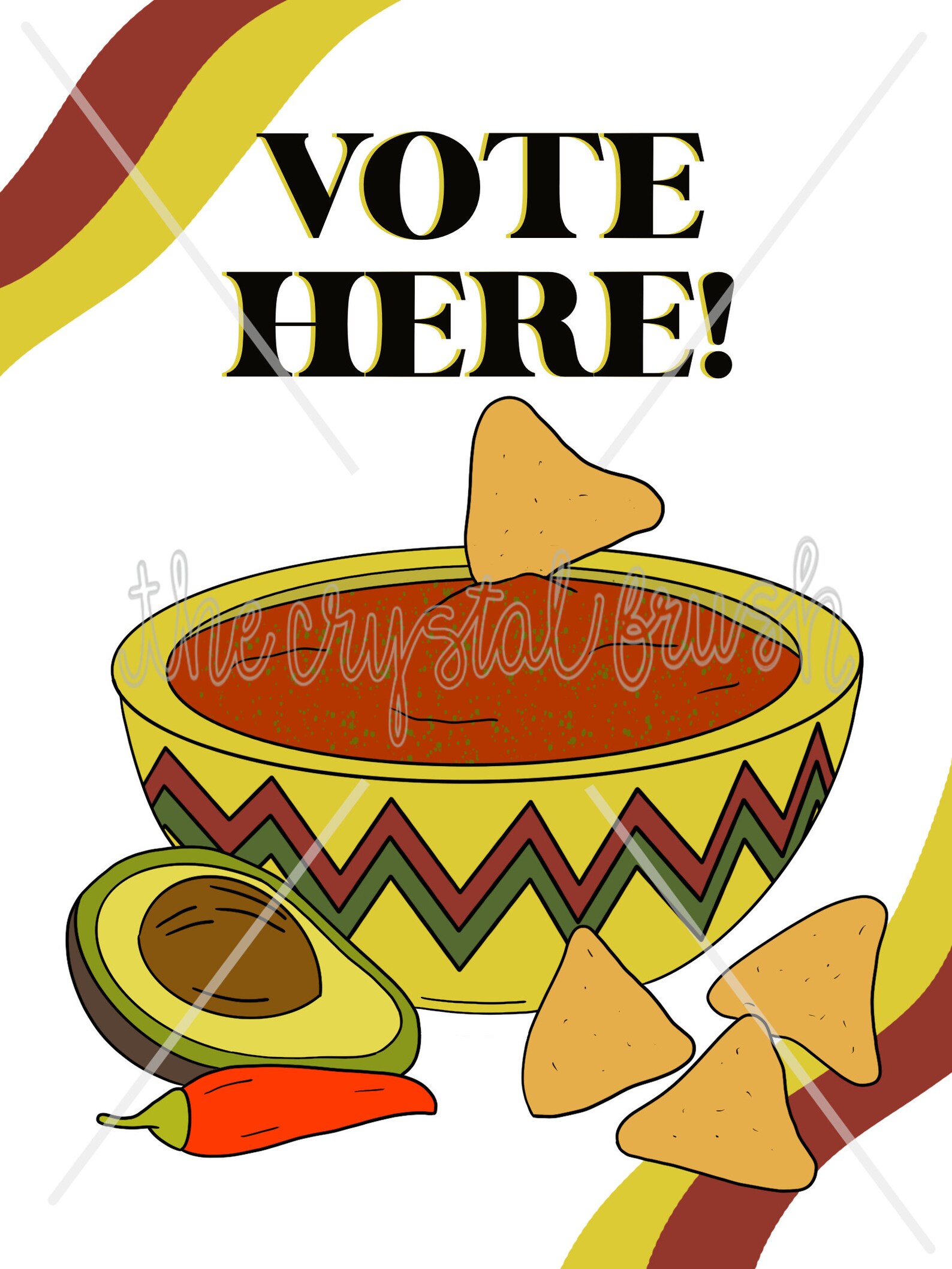 Salsa Contest Digital Pack Cinco De Mayo Digital Download - Etsy