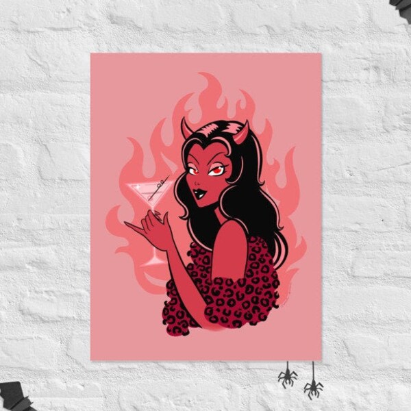 Devil Pinup Etsy