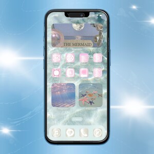Mermaid Aesthetic App Pack Pearl Phone Case Coastal Cowgirl Ocean Y2k ...