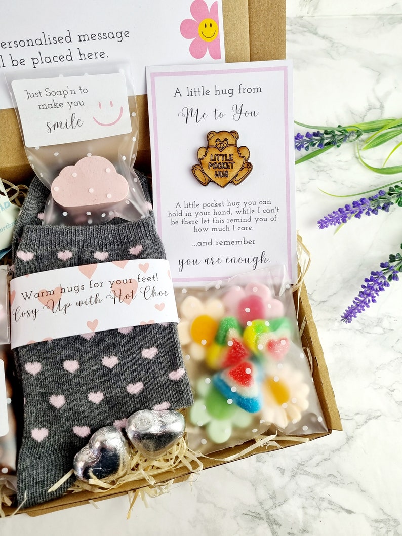 Thinking of You, Sending Hugs, Hug in a Box Gift, Sending Good Vibes ...