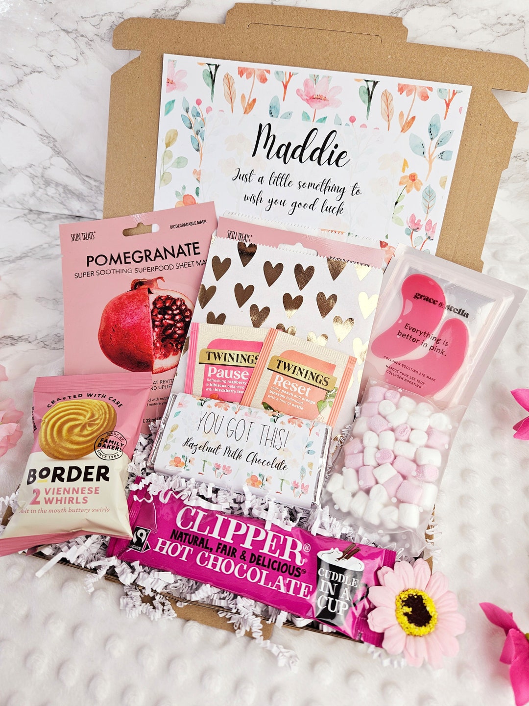 You Got This Letterbox Gift, Stress Relief, Good Luck Gift Box, Exams ...