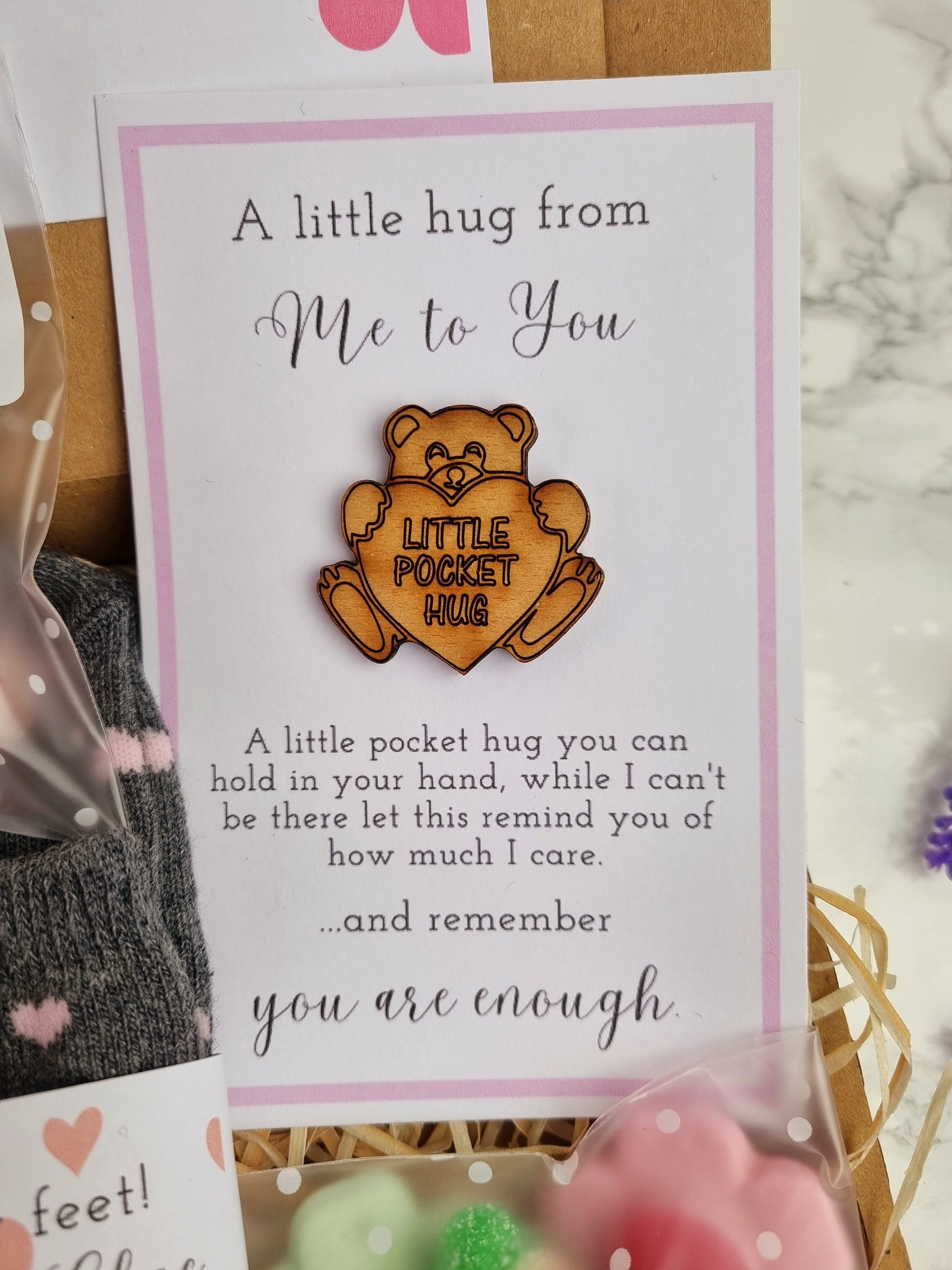 Thinking of You Sending Hugs Hug in a Box Gift Sending Good - Etsy UK