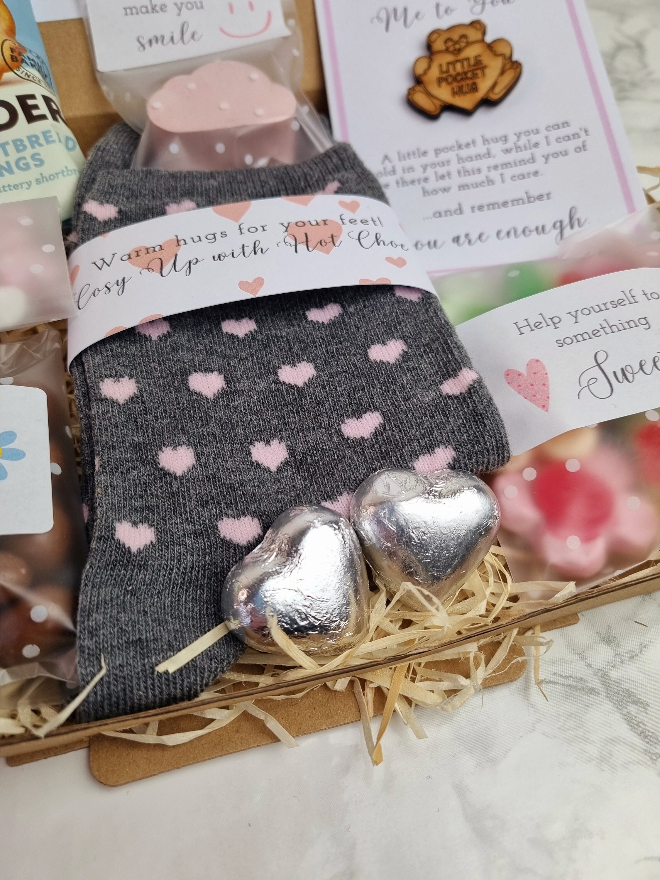 Thinking of You Sending Hugs Hug in a Box Gift Sending Good - Etsy UK