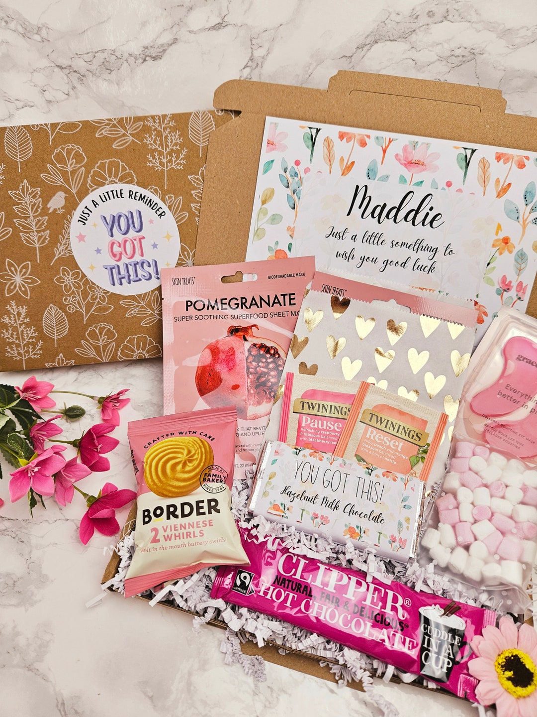 You Got This Letterbox Gift, Stress Relief, Good Luck Gift Box, Exams ...