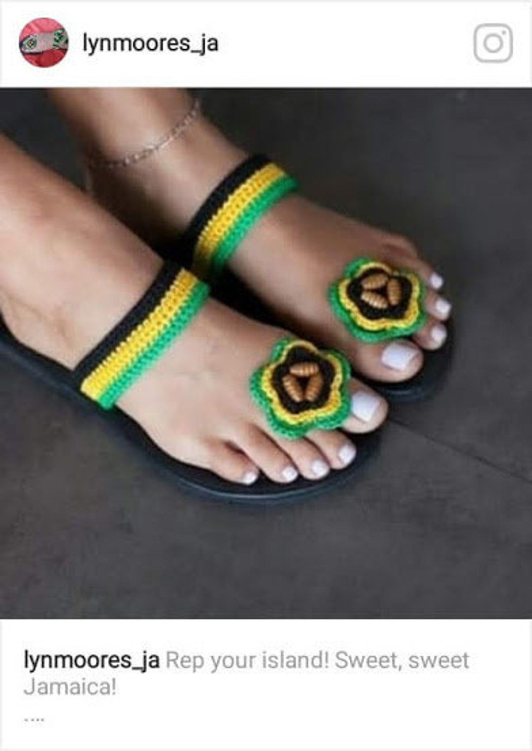 Rose Toe Jamaican Colors - Etsy