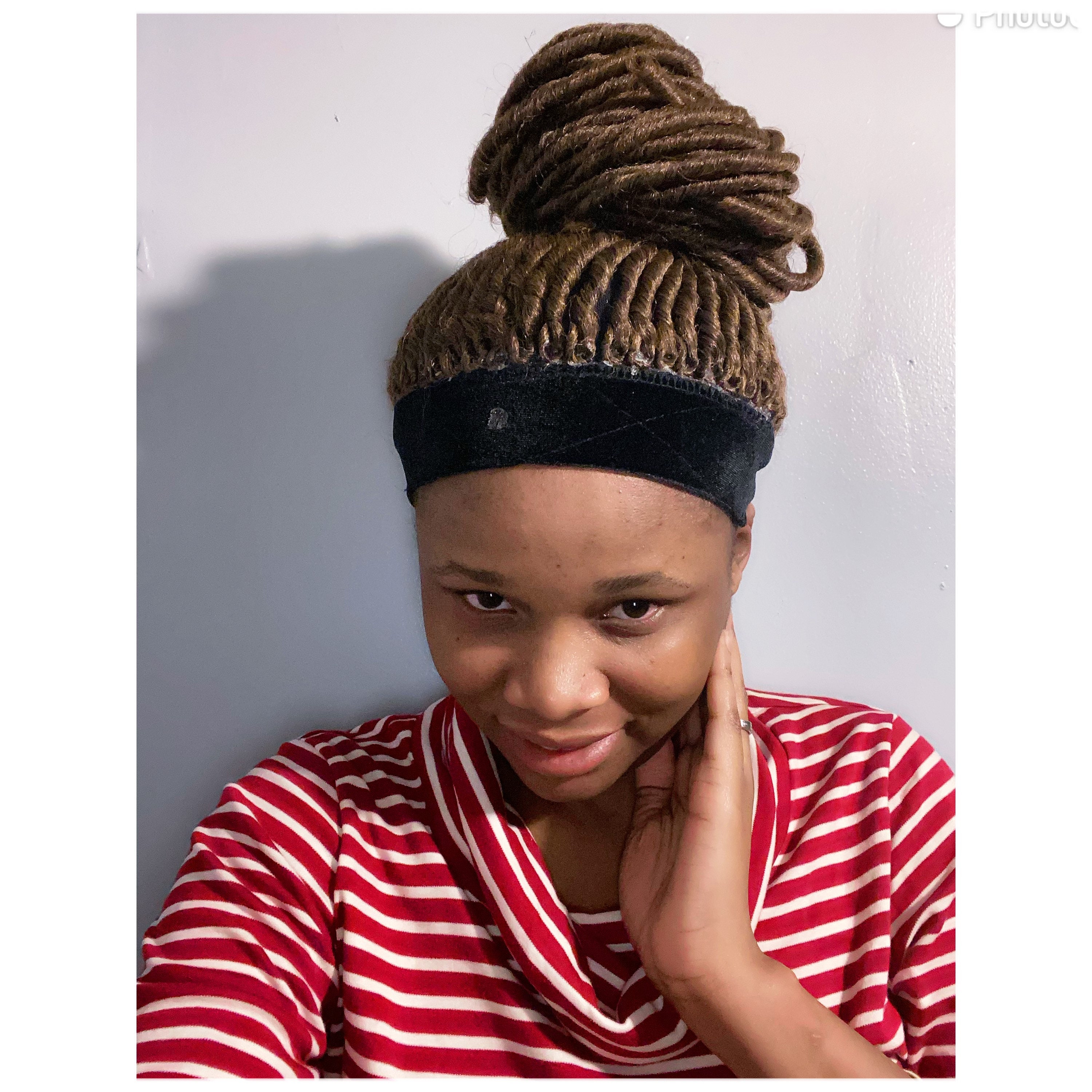 Straight Faux Loc Headband Wig. - Etsy UK