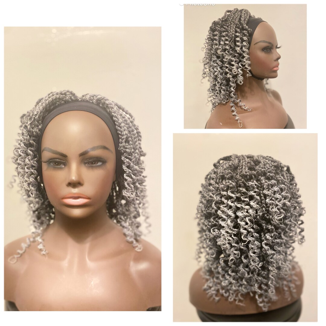 Box Braid Headband Wig. - Etsy