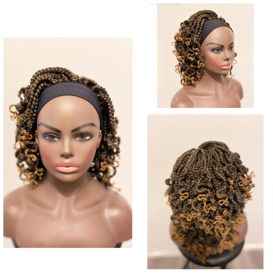 Box Braid Headband Wig. - Etsy