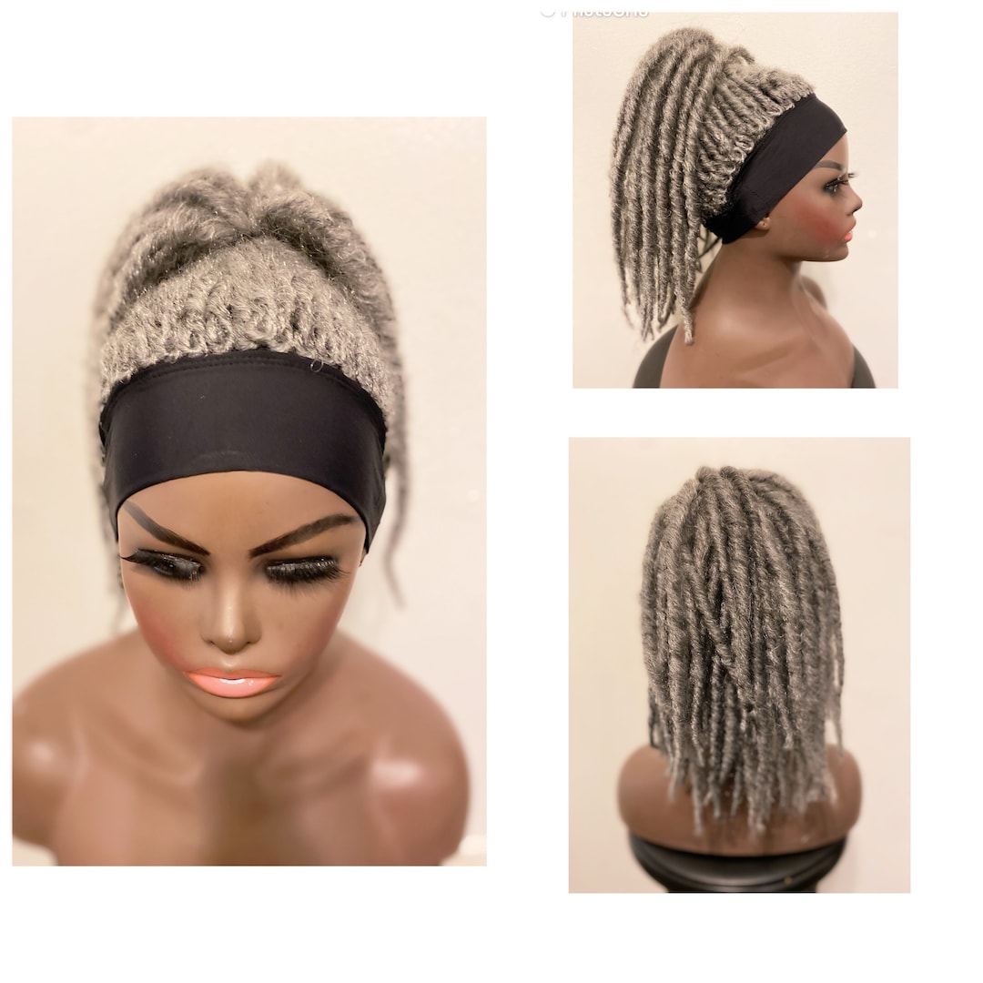 Faux Locks Soft Dreadlock Headband Wig. - Etsy