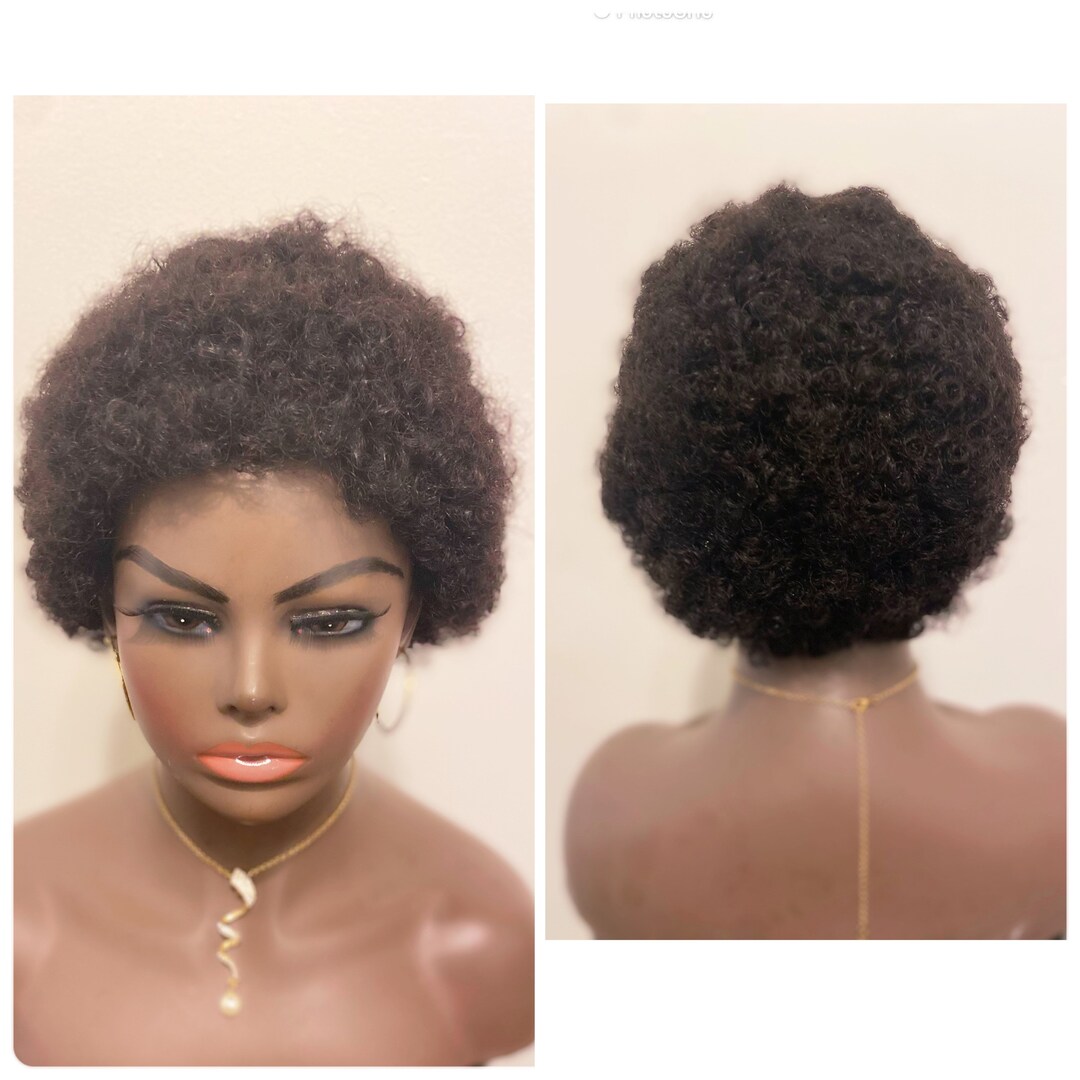 Low Cut Afro Wig. - Etsy