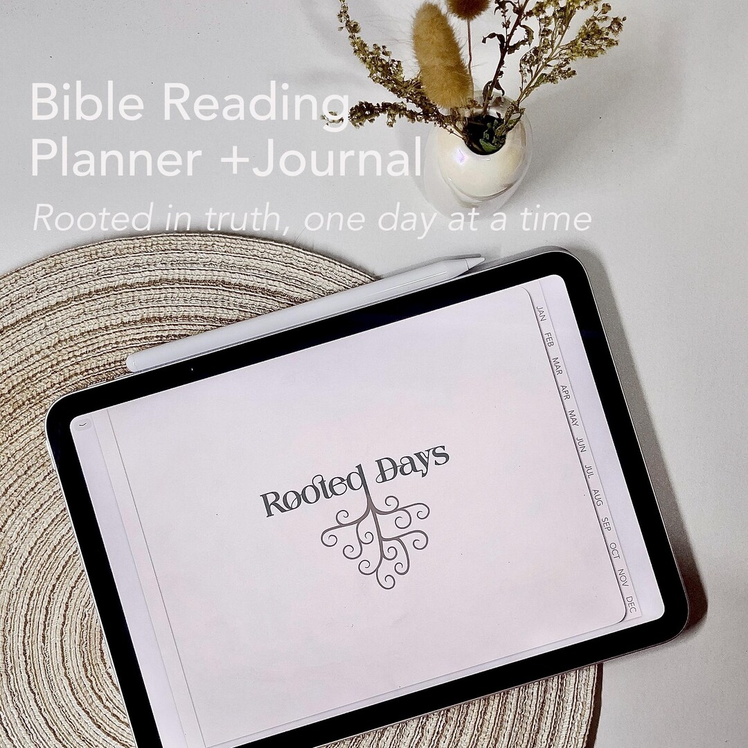 Rooted Days (bible Reading Plan + Devo + Planner) - Etsy