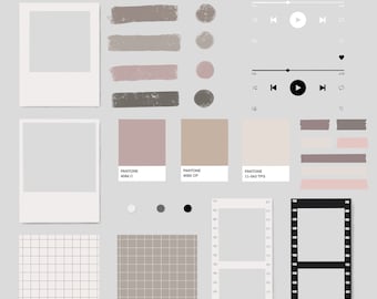 Mood Board Sticker - Etsy