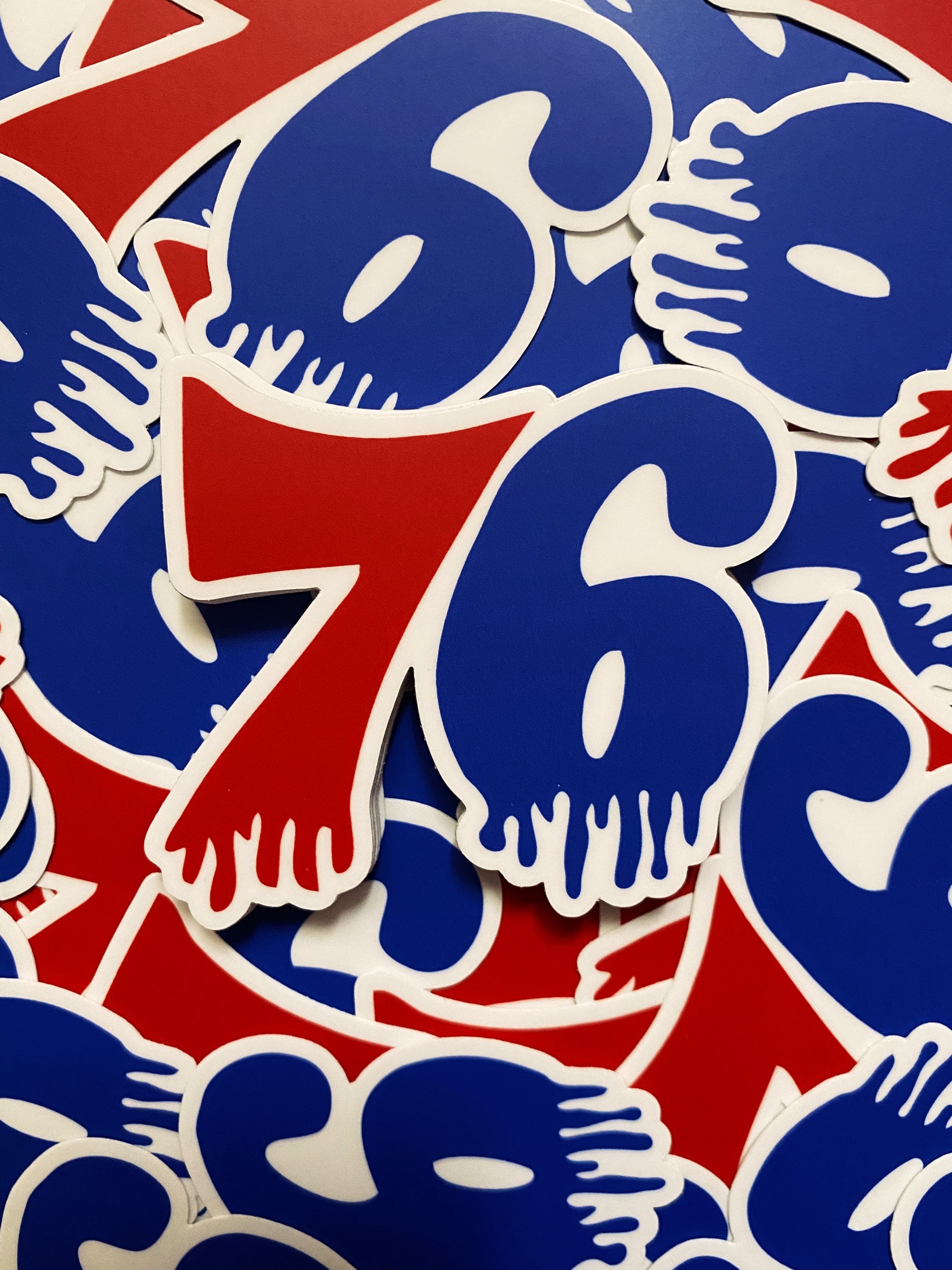 76 Drip Sticker - Etsy