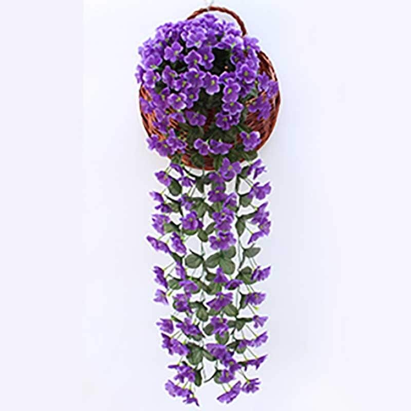 Violet Artificial Flower Party Decoration Simulation | Etsy