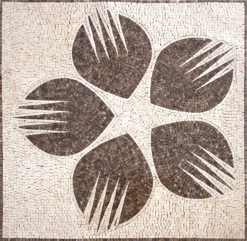 32 Square Handmade Pattern Marble Mosaic Art Tile Décor - Etsy