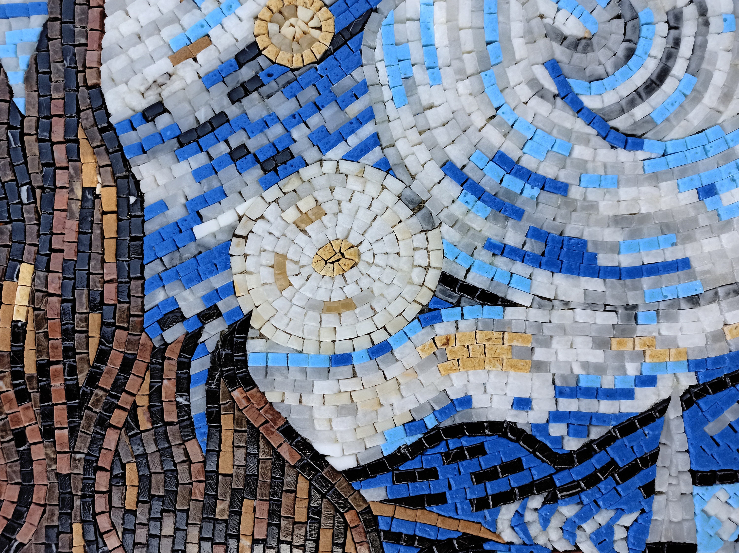 Vincent Van Gogh the Starry Night Mosaic Reproduction - Etsy