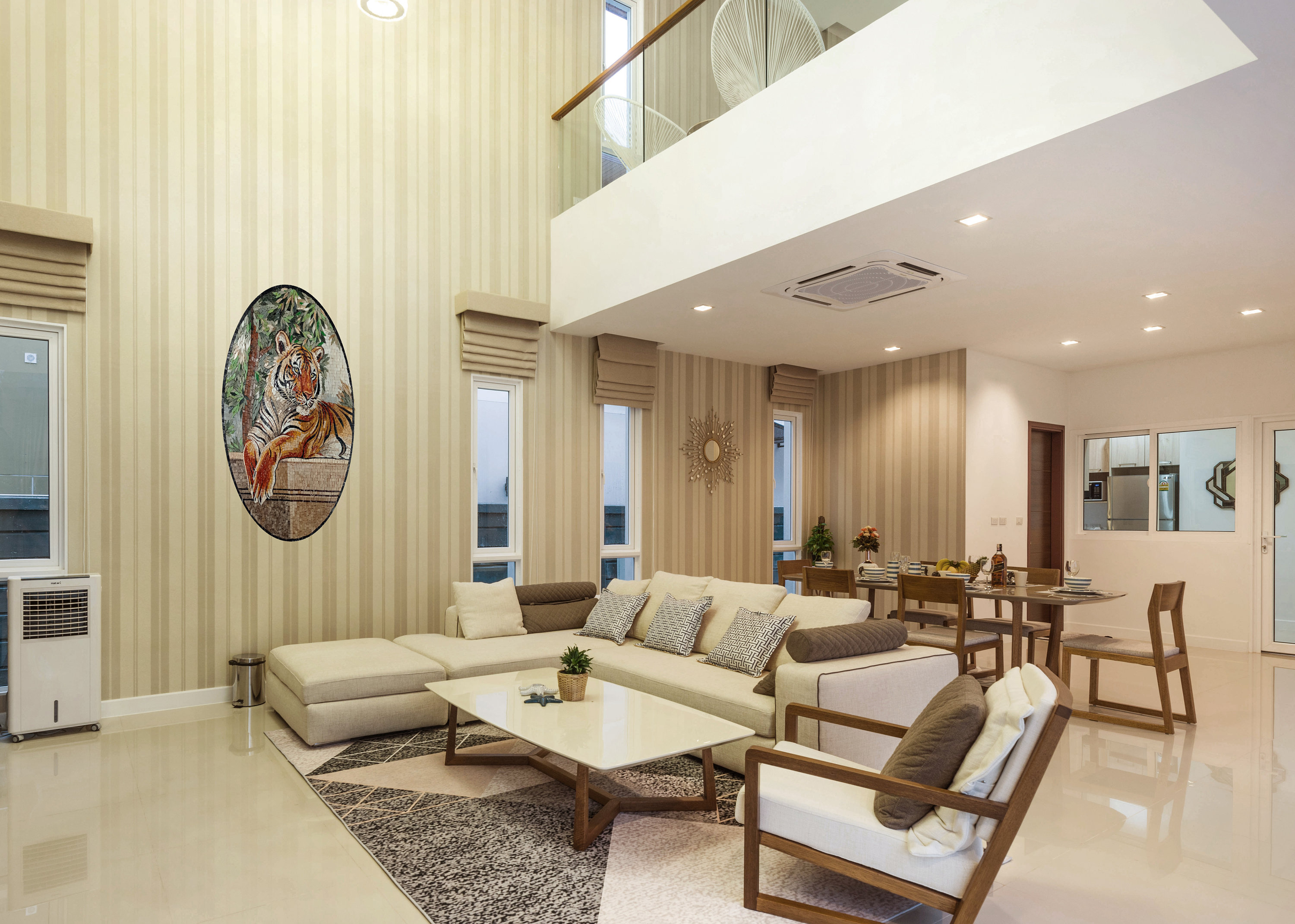 TIGER WALL ART Oval Mosaic Tile Mural Wall Art Tiger - Etsy