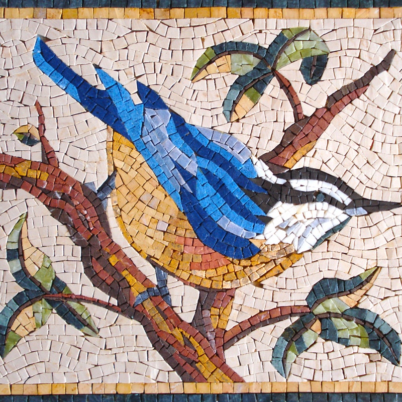 Bird Mosaic - Etsy