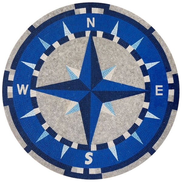 Compass Rose Inlay - Etsy