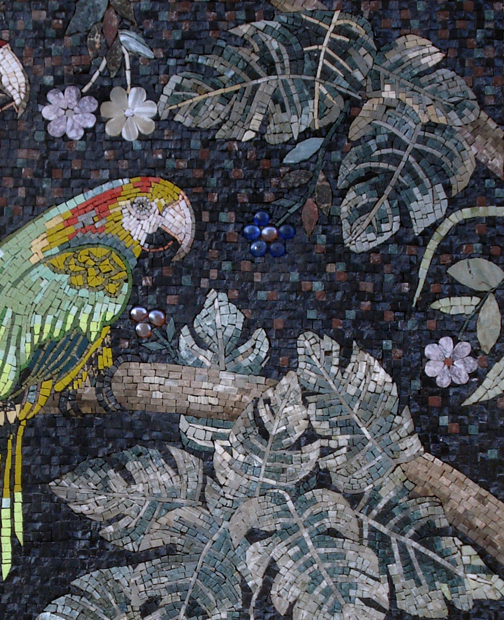 PARROT MOSAIC ART Mosaic Marble Tiles Macaw Parrots Art - Etsy
