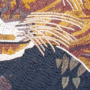 CHEETAH MOSAIC TILES | Wild Jungle Animal Mosaic Tiles for Living Room ...