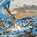 Handmade Swordfish Mosaic Mural: Leaping Marlin Marble Wall Art - Etsy