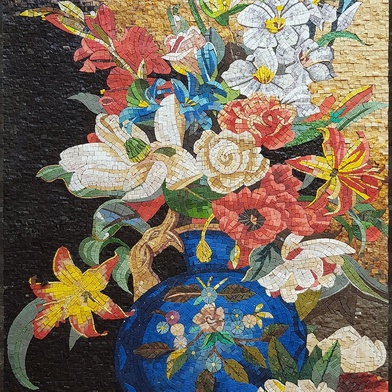 Flower Mosaic - Etsy