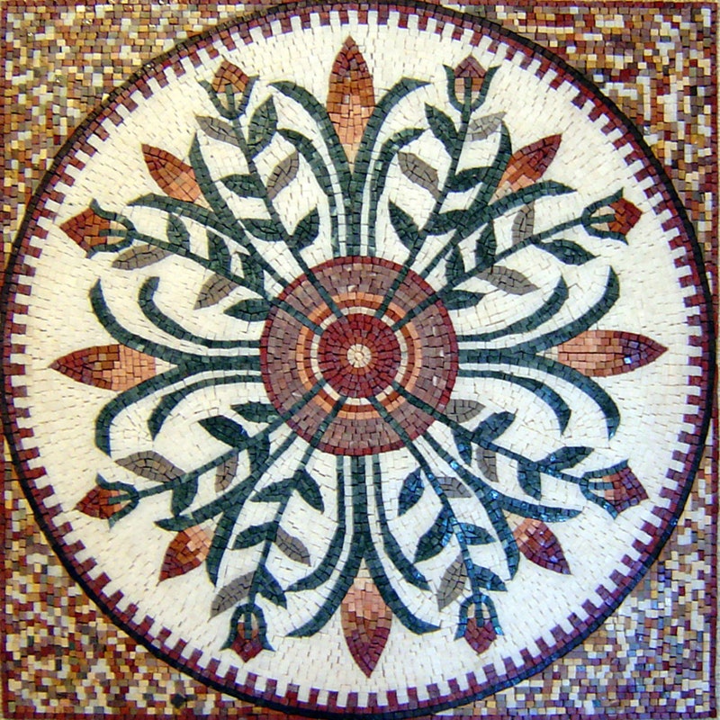 Botanical Tile - Etsy