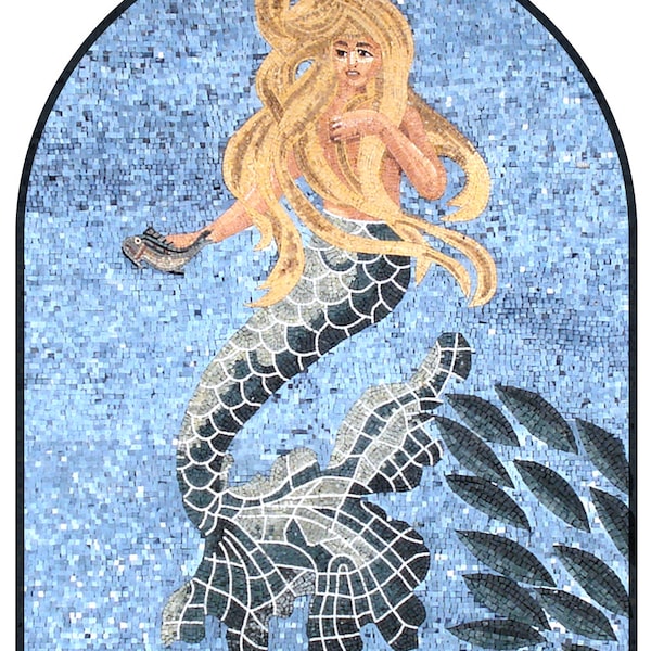 Mermaid Tile - Etsy