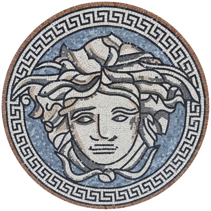 Mosaic Art Medusa - Etsy