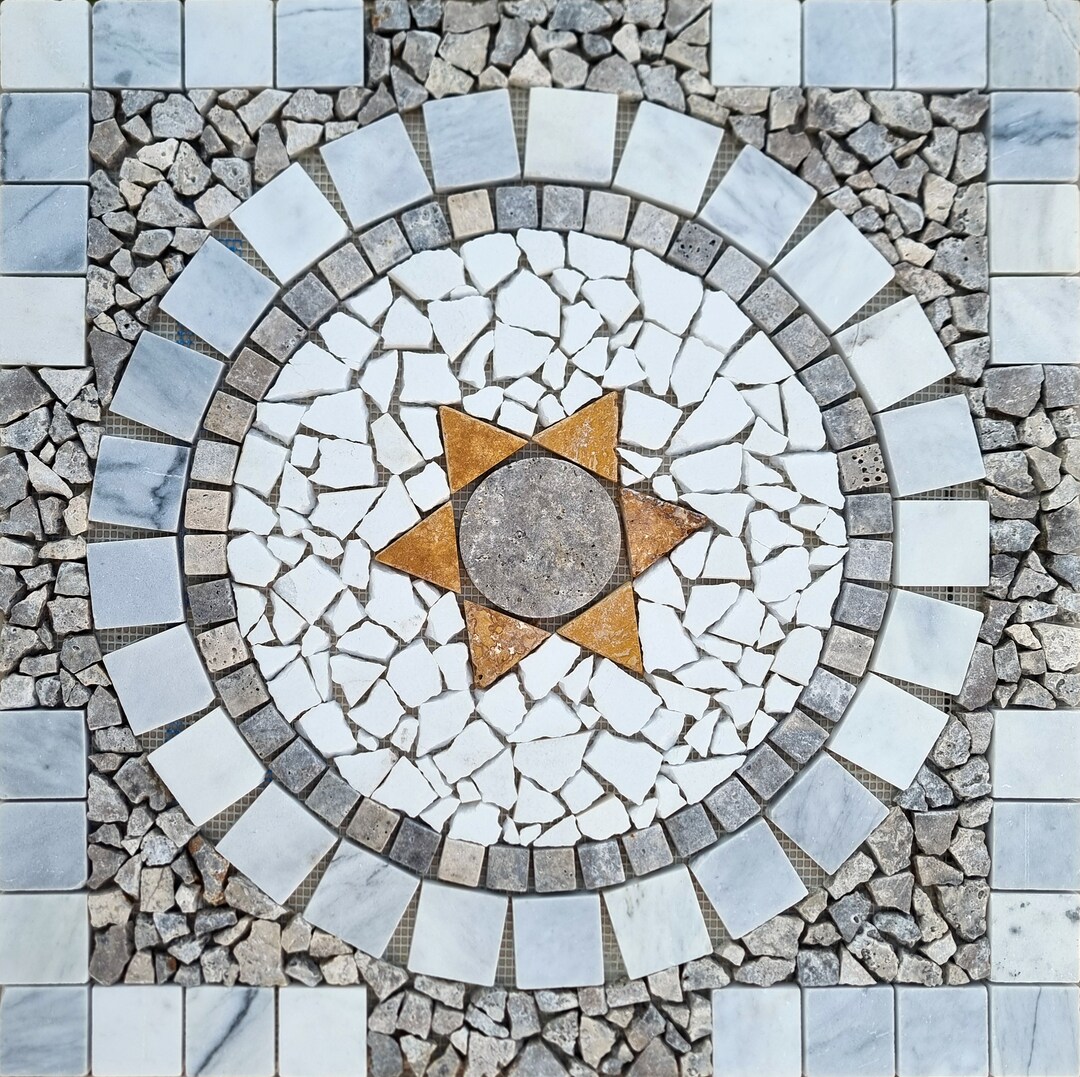 HOME DÉCOR MOSAIC | Square Shape Colorful Mosaic | Beautiful Natural ...