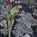 PARROT MOSAIC ART Mosaic Marble Tiles Macaw Parrots Art Tile Wall Décor ...