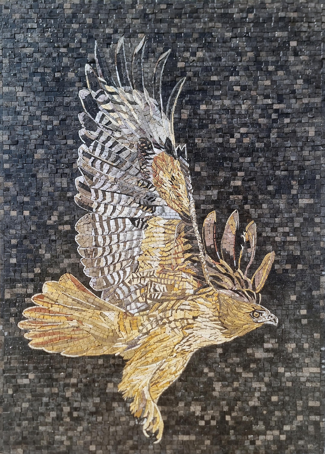 EAGLE MOSAIC TILES| Bird Mosaic Tiles for Living Room Walls | Eagle ...