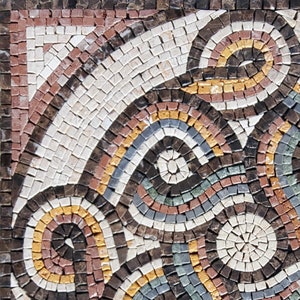 24 Handmade Pattern Square Shape Marble Mosaic Art Tile Stone Décor - Etsy