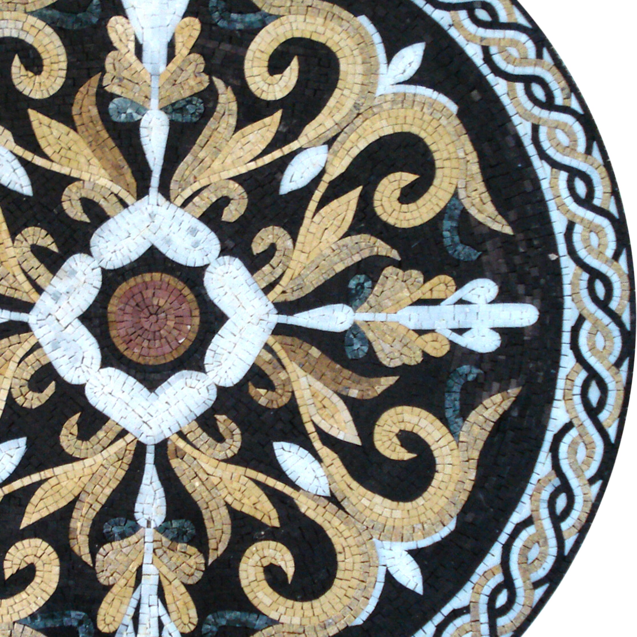 32 Handmade Colorful Decorative Medallion Marble Mosaic - Etsy