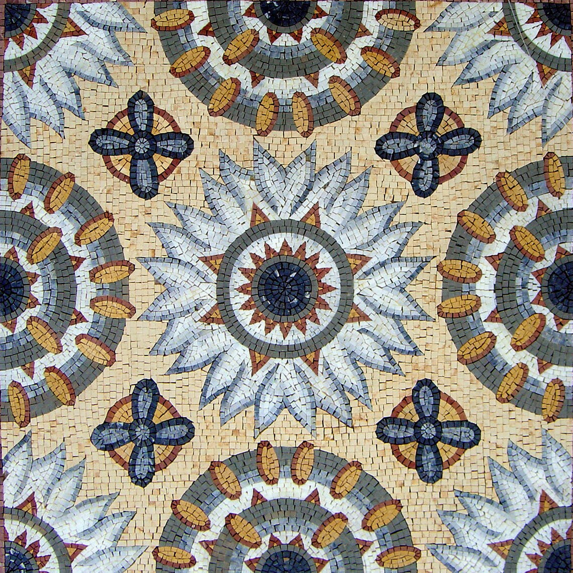 40 Handmade Marble Mosaic Square Floor Interior Home - Etsy