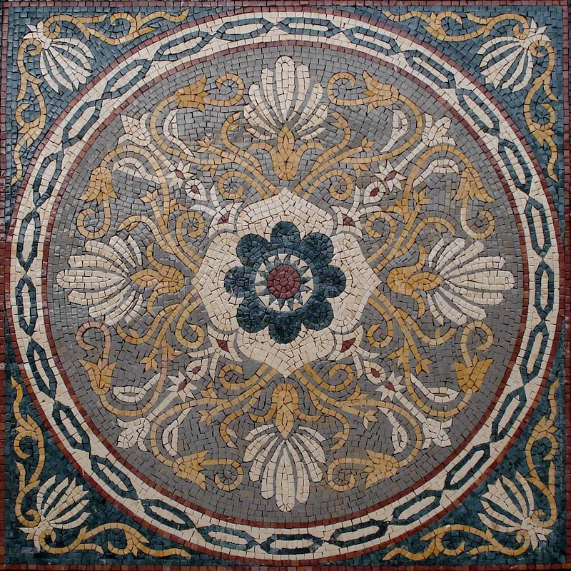 Tile Medallion Backsplash - Etsy