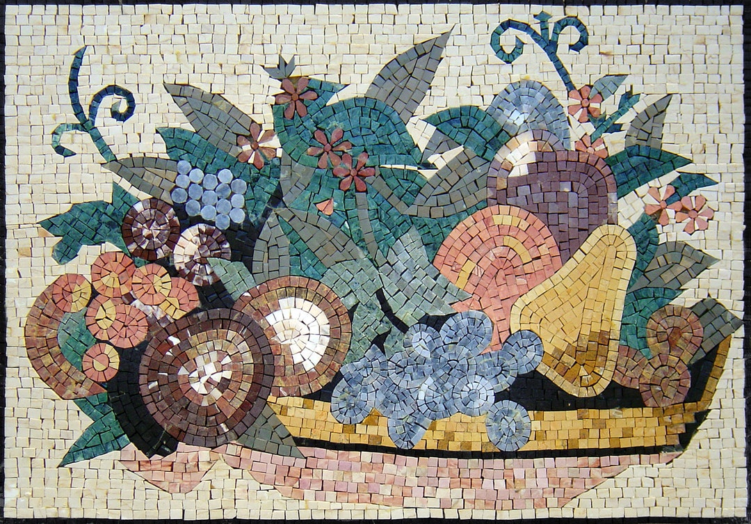 KITCHEN BACKSPLASH Backsplash Marble Mosaic Tile Wall Art Kitchen Décor ...