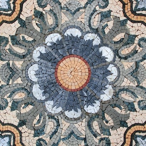 32 Floral Pattern Square Mosaic Design - Etsy